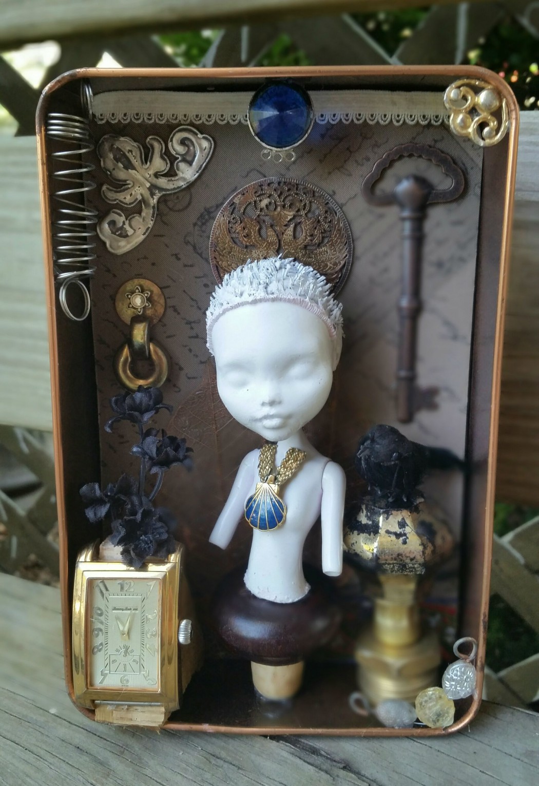 Assemblage Art Tutorial: A Semi-Steampunk 3D Collage • Art Supply Guide