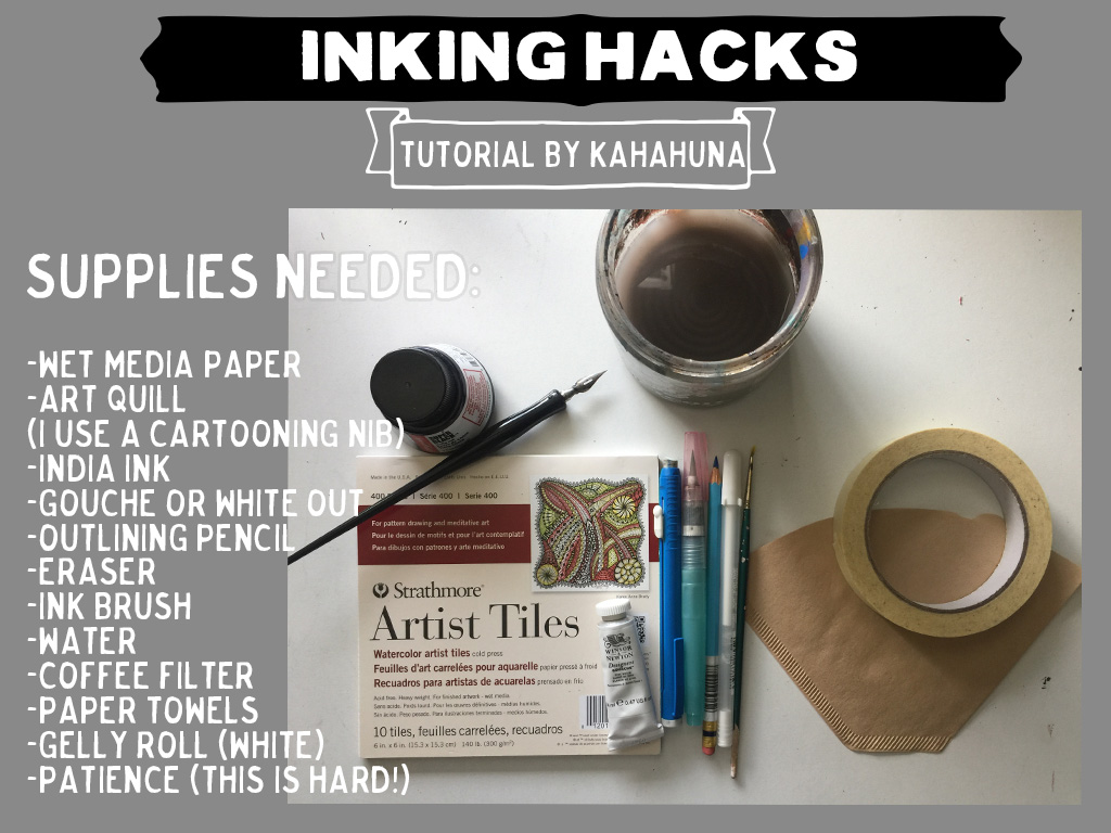 Ink Hacks: Tips and Tricks for Drawing with Wet Ink • Art Supply Guide
